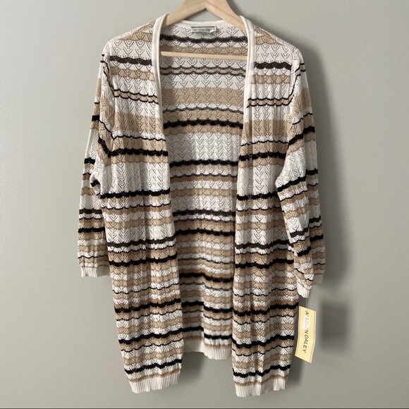 Allison Daley | Jackets & Coats | Allison Daley Knit Jacket Sweater Sz ...
